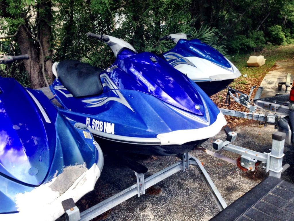 5 Yamaha vx110 Jetskis plus parts and trailers Read entire add please 2 ...