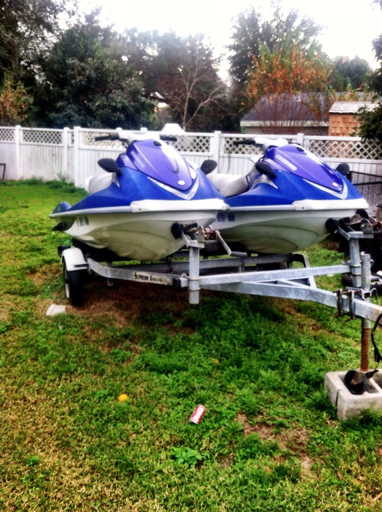 5 Yamaha vx110 Jetskis plus parts and trailers Read entire add please 2 ...