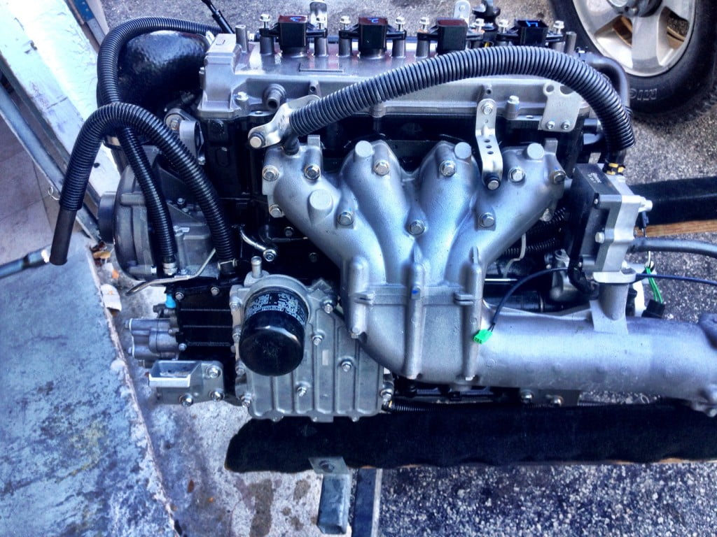 2013 Yamaha 1.8 SHO motor with HKS Turbo, and inter cooler. OEM engine ...